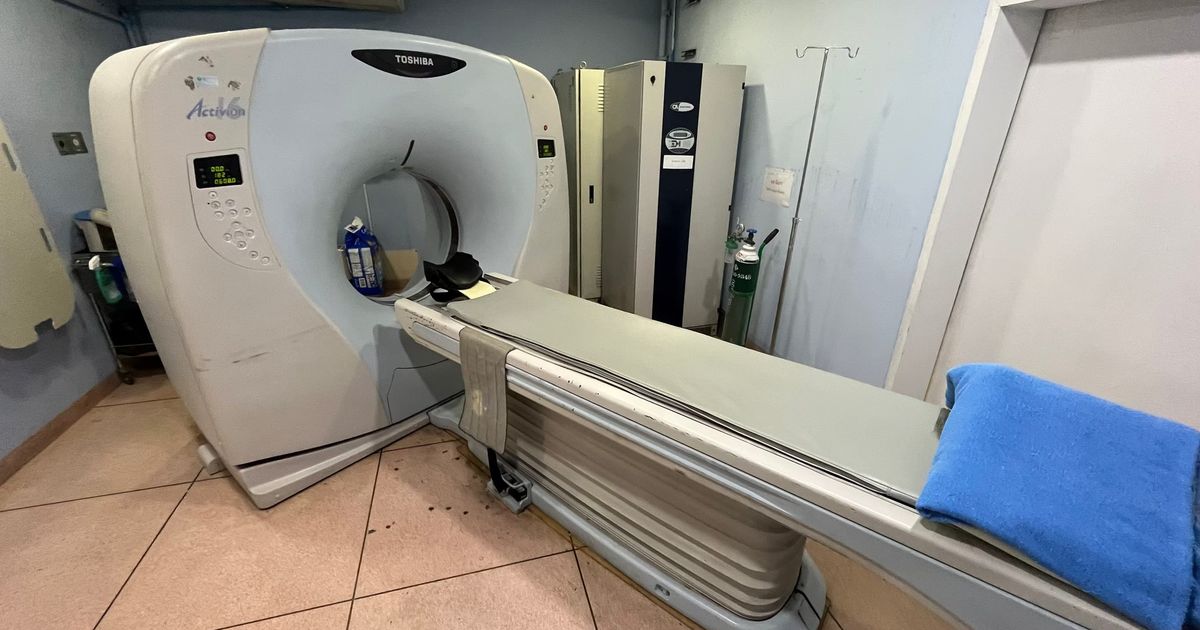 CT SCANNER TOSHIBA Activion (16 Slice ) YOM: 2010
