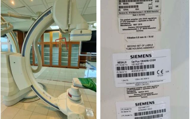 CATH & ANGIO SIEMENS MODEL: ARTIS ZEE(BIPLANE) YOM: 2013